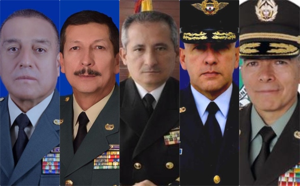 Esta es la nueva cúpula de las Fuerzas Militares