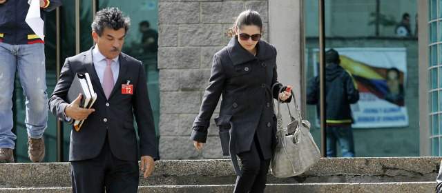 Lina Luna Rodríguez se fue de la Fiscalía sin decir nada a los medios