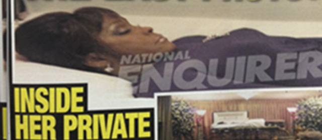 Polémica por supuesta fotografía del cadáver de Whitney Houston