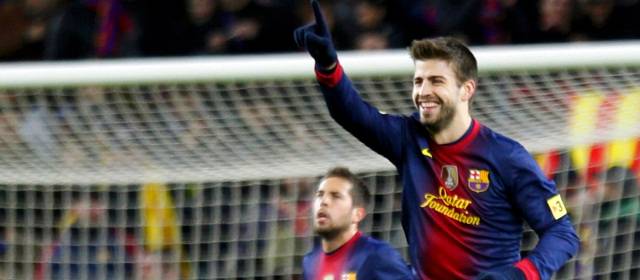 Defensas del Barcelona anotan uno de cada seis goles del equipo