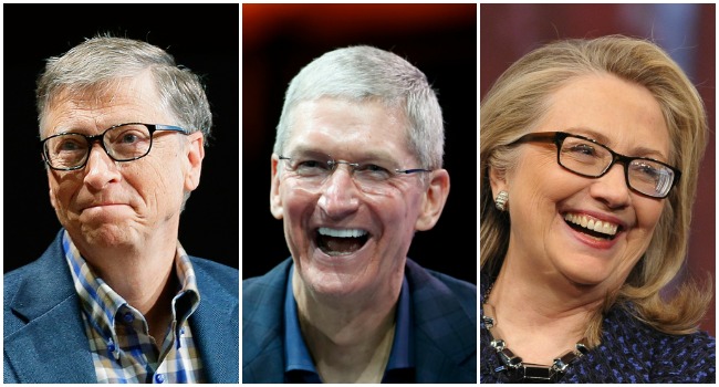 ¿Bill Gates y Tim Cook, vicepresidentes de Clinton?