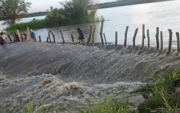 Emergencia en Nechí por desbordamiento del río Cauca