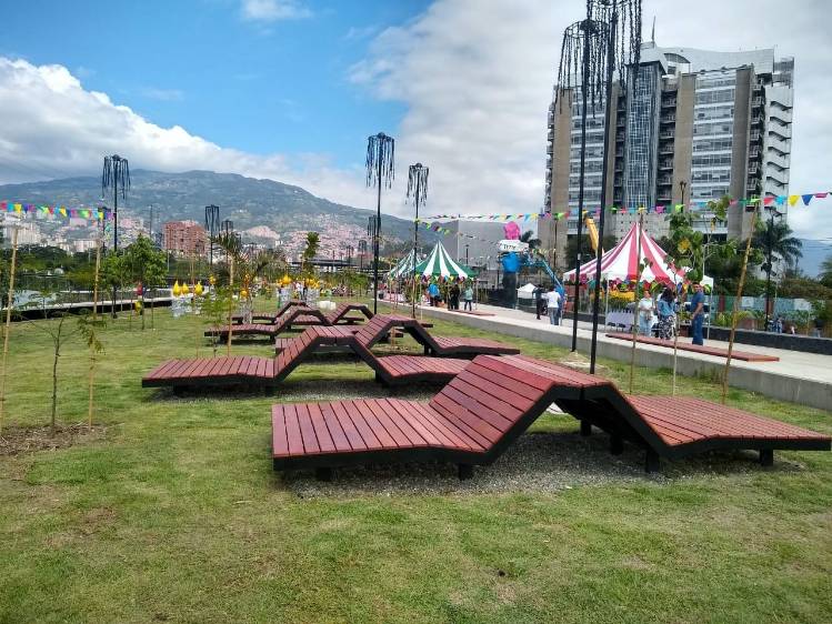 Inauguran la etapa 1B de Parques del Río