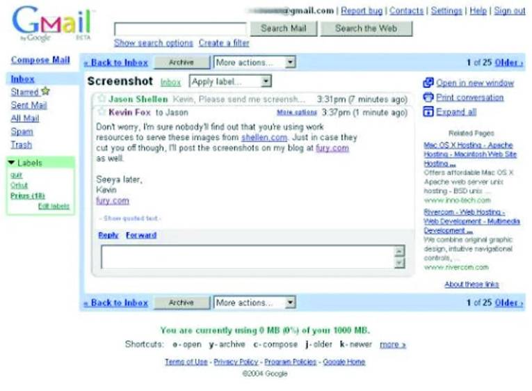 Lo que significó el lanzamiento de Gmail hace 15 años