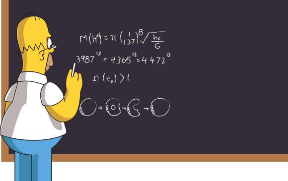 La matemática escondida en Los Simpsons
