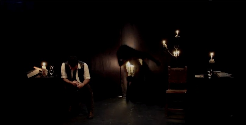 El gato negro, primera obra teatral con público en Medellín