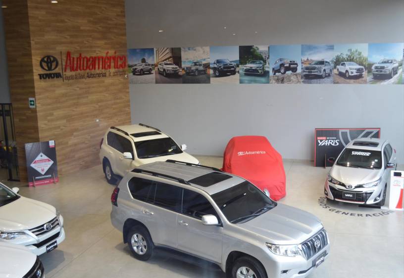 Casa Toyota Automérica en el sur de la ciudad