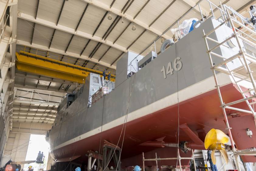 El ARC Punta Espada es made in Colombia y está listo para zarpar