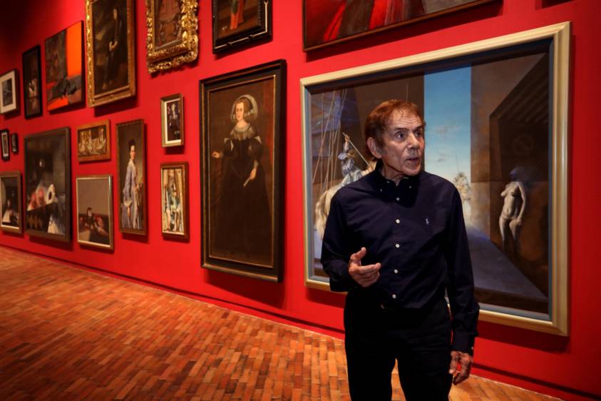 El arte mundial “ha desviado hacia lo filosófico”: pintor David Manzur