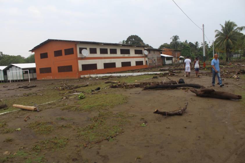 Así es la emergencia que se vive en Juradó, Chocó por fuerte oleaje