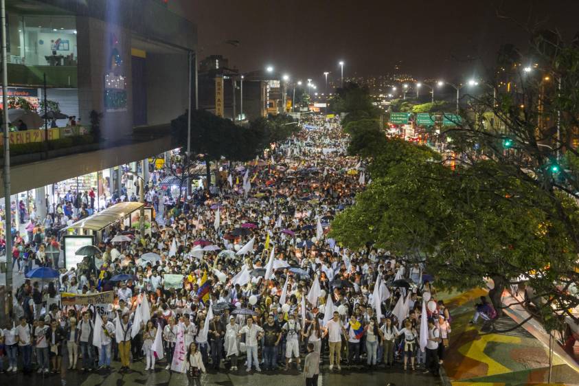 Gran Marcha Pacífica movilizará a 10 ciudades de Colombia