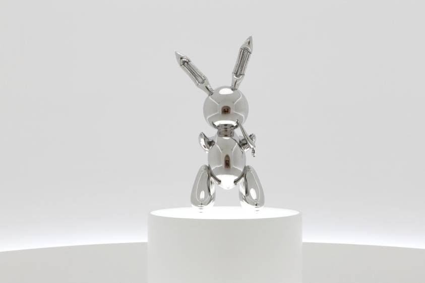 Nuevamente Jeff Koons es el artista vivo más cotizado