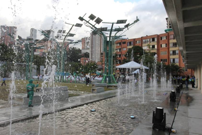 Sabaneta estrena su parque urbano más grande