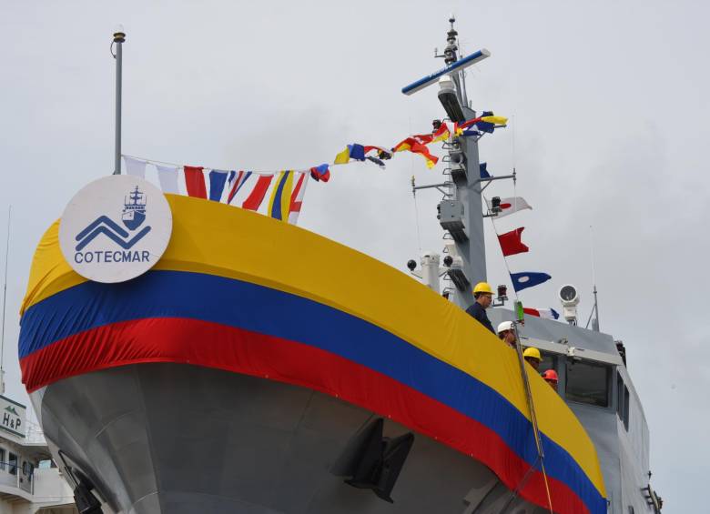 El ARC Punta Espada es made in Colombia y está listo para zarpar