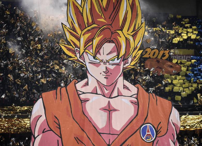 Hinchas del PSG invocan a Gokú para alcanzar las siete estrellas