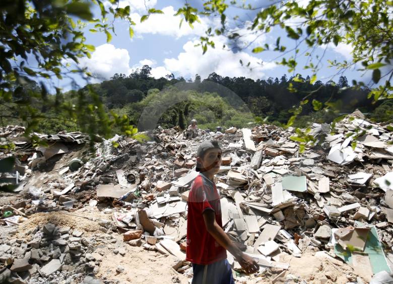 Manejo de escombros, un reto para el Aburrá