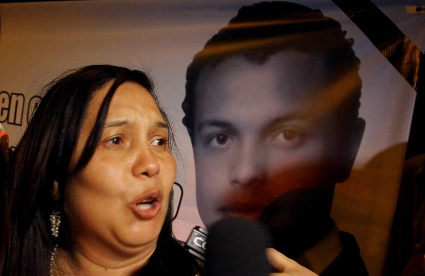 Muerte de Colmenares fue narrada por su madre