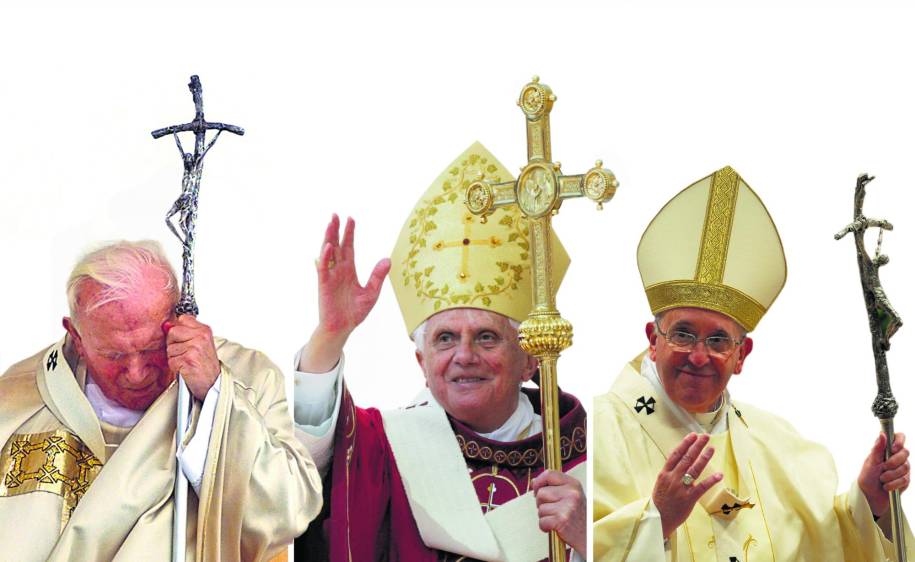 Cada Pontífice ha librado su lucha