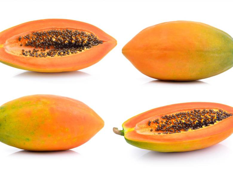 Pinte su comida con colores naranjas y amarillos