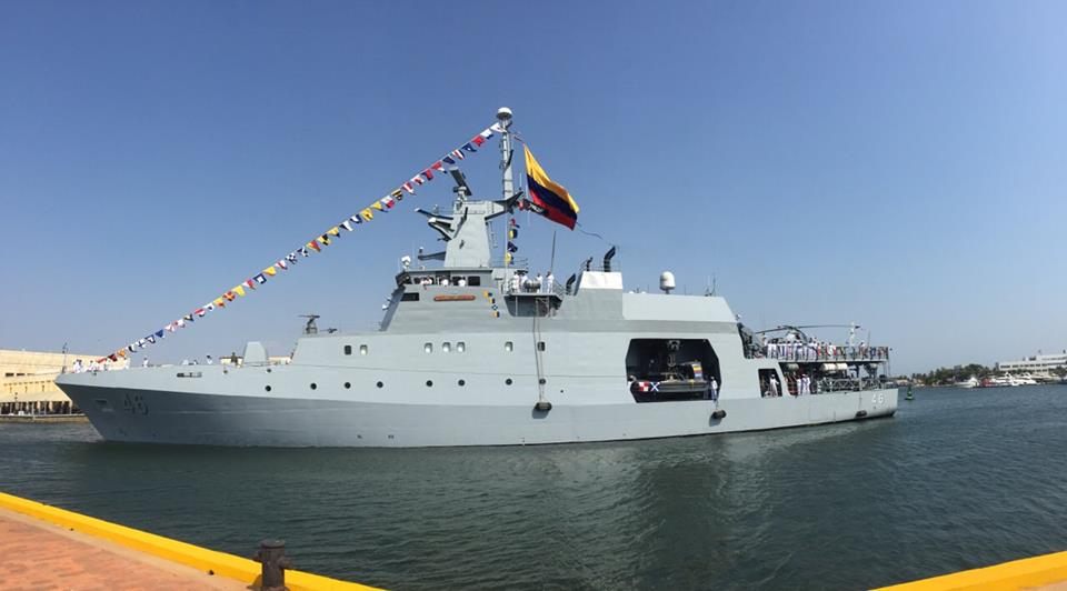 Tras 94 días de operación, el ARC 20 de Julio volvió a Colombia