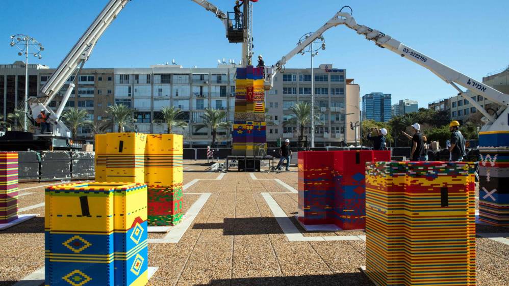 Esta es la torre de Lego más alta del mundo
