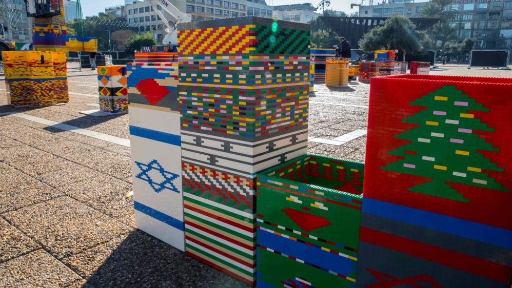 Esta es la torre de Lego más alta del mundo