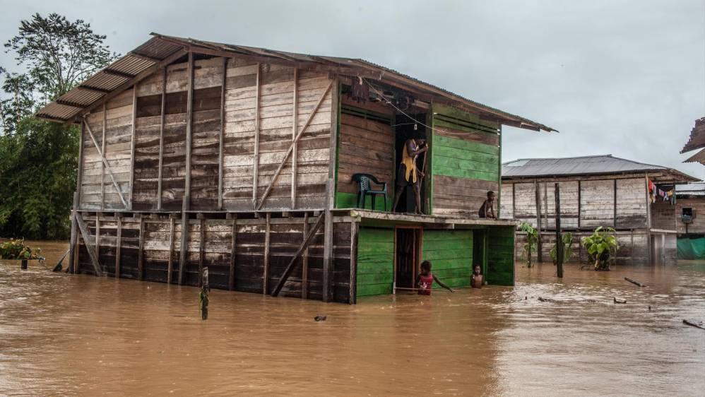 Chocó sufre por las fuertes lluvias