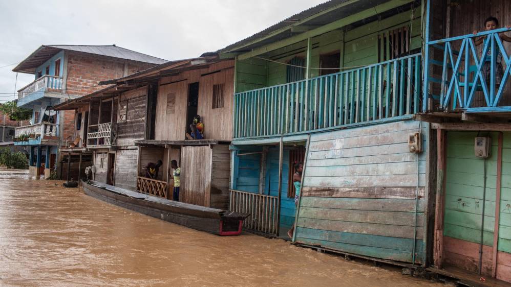 Chocó sufre por las fuertes lluvias