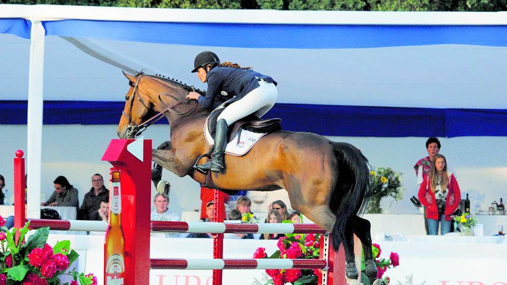 Daniela da el salto de su vida: las grandes ligas del ecuestre