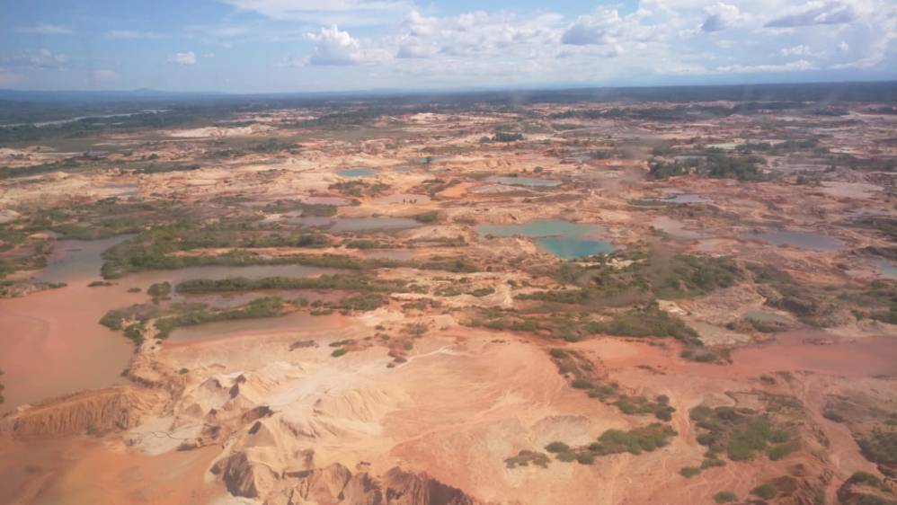 Galería: el Río Nechí sufre la minería ilegal