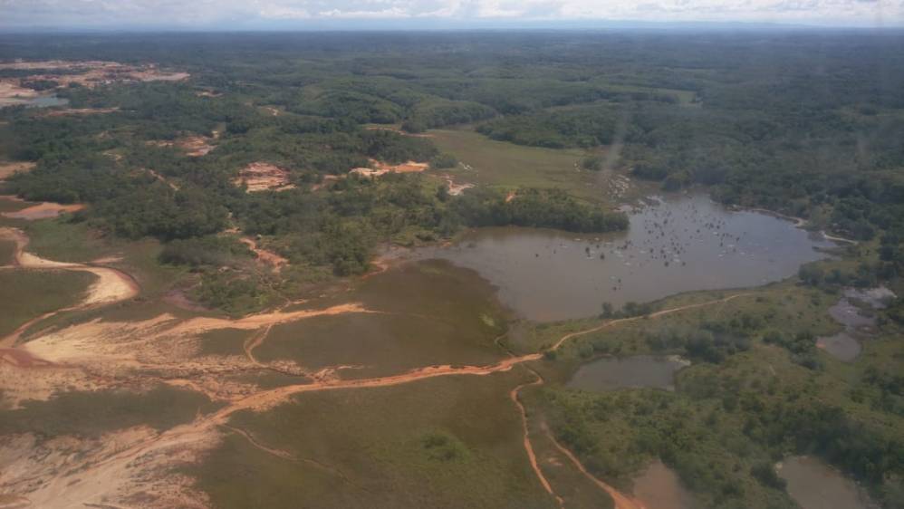 Galería: el Río Nechí sufre la minería ilegal